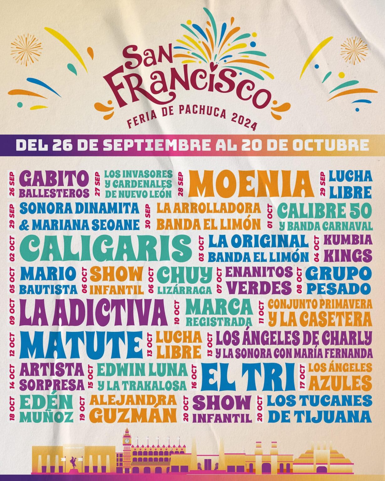 Teatro del Pueblo Feria Pachuca 2024 - Feria de Pachuca 2026